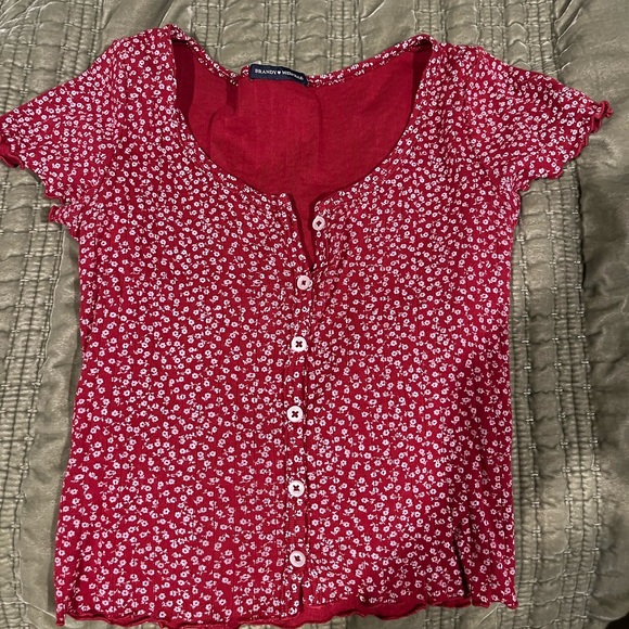 Brandy Melville | Tops | Brandy Top Button Down | Poshmark